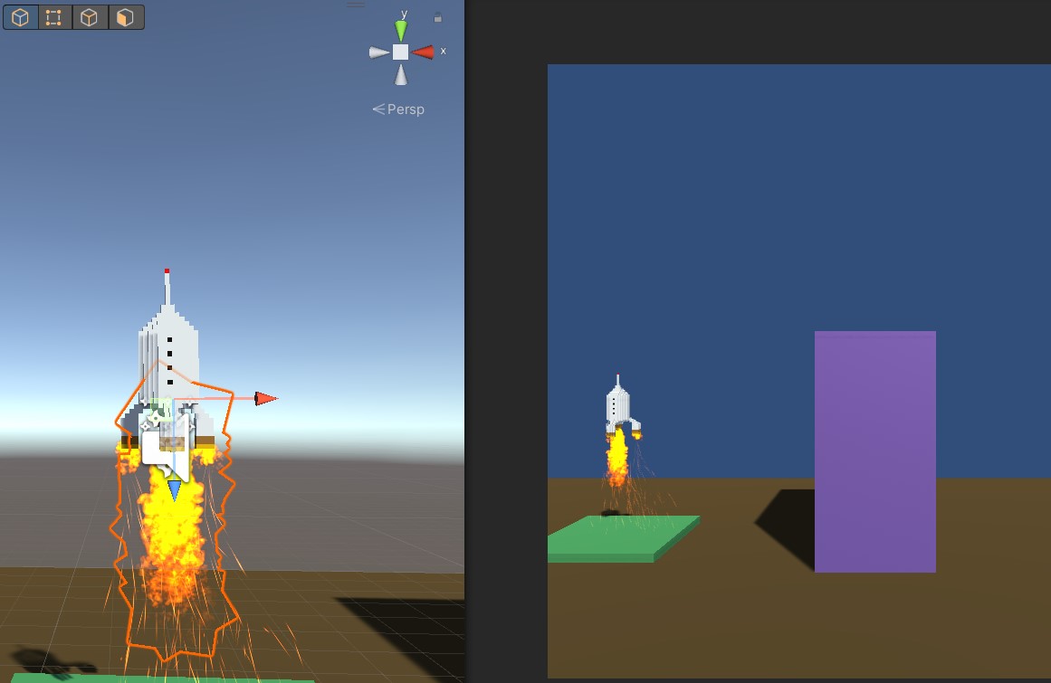 My rocket made in MagicaVoxel - Show - GameDev.tv