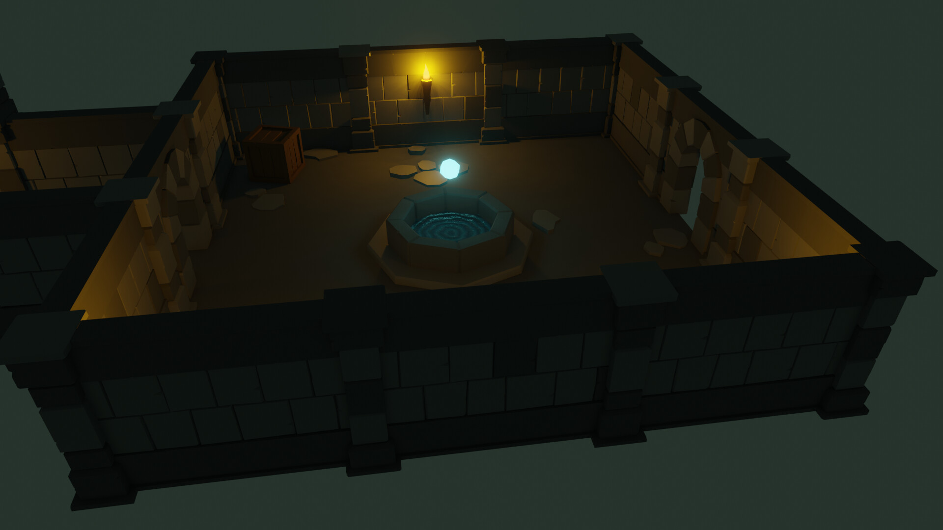 Modular Dungeon lights through walls - Ask - GameDev.tv