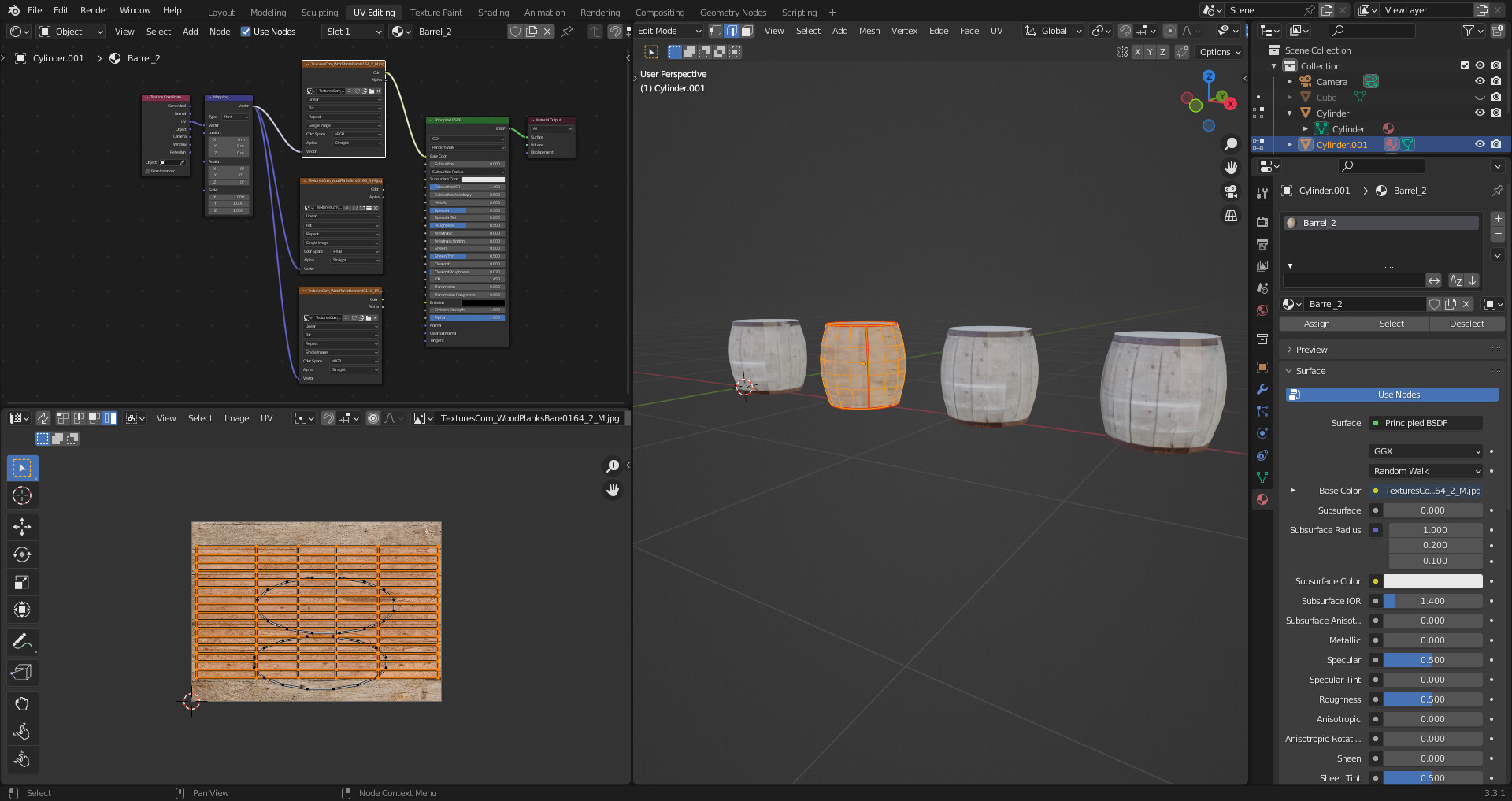 Complete Blender Creator, problems with UV-mapping tutorial - Ask - GameDev.tv