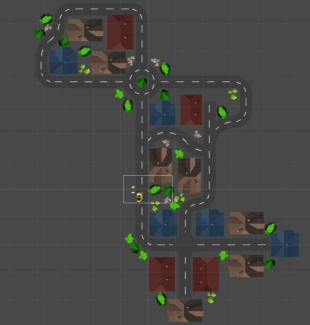 My Delivery Driver Map Layout - Show - GameDev.tv