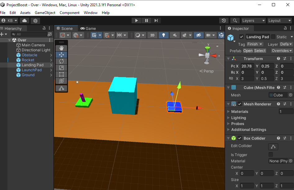 New scene not loading - Ask - GameDev.tv