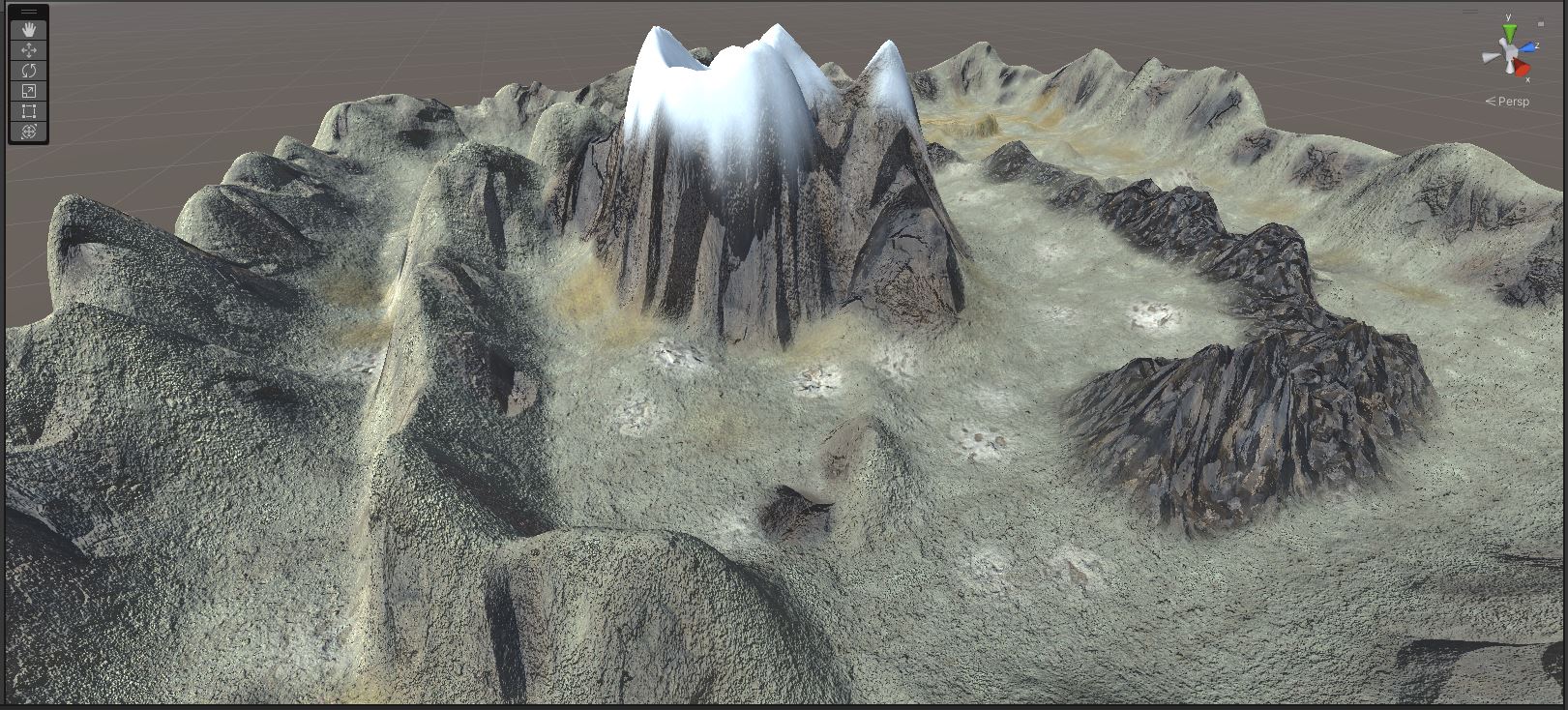 My terrain with painted textures for Argon Assault type game - Show - GameDev.tv