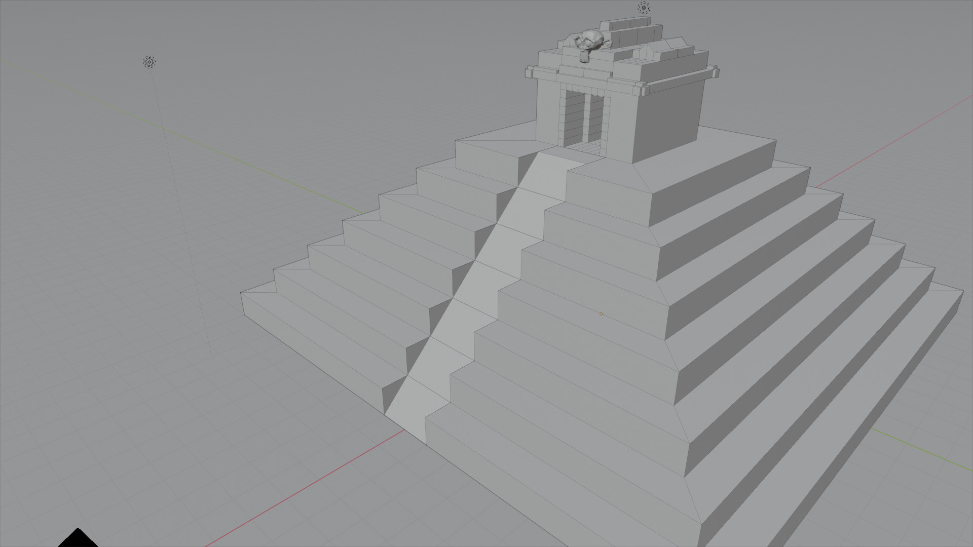 Section 2, Lesson 33: Pyramid Ramp - Show - GameDev.tv