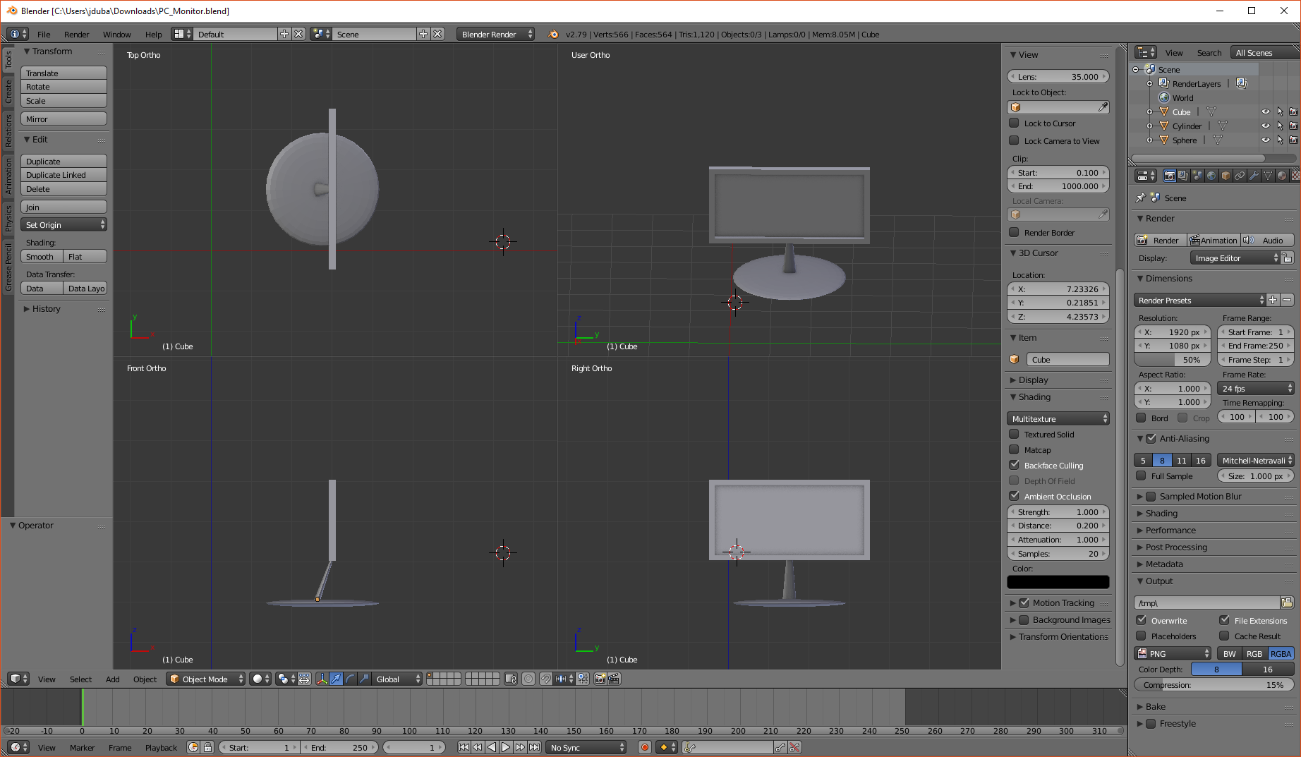 My Three Objects - Talk - GameDev.tv