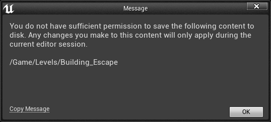 Error In Unreal Engine - Ask - GameDev.tv