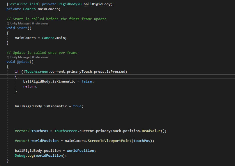 Trouble with position - Mobile Project 1 - Ask - GameDev.tv