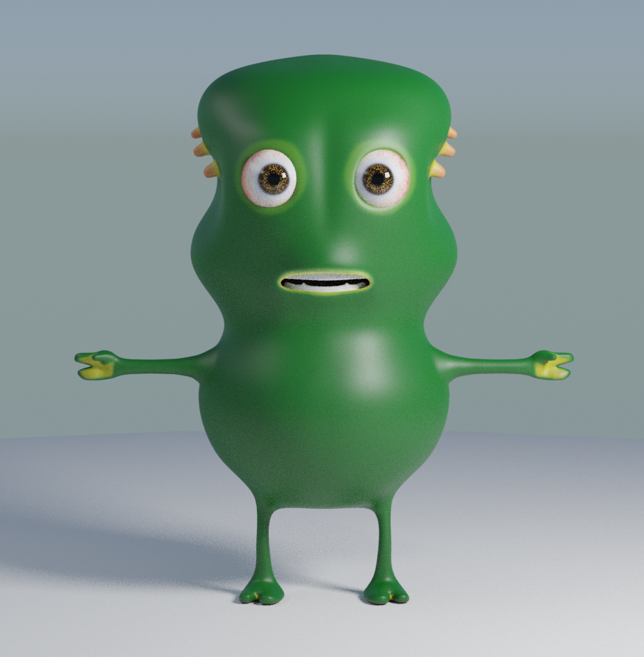 Alien character study - Break Dance - Show - GameDev.tv
