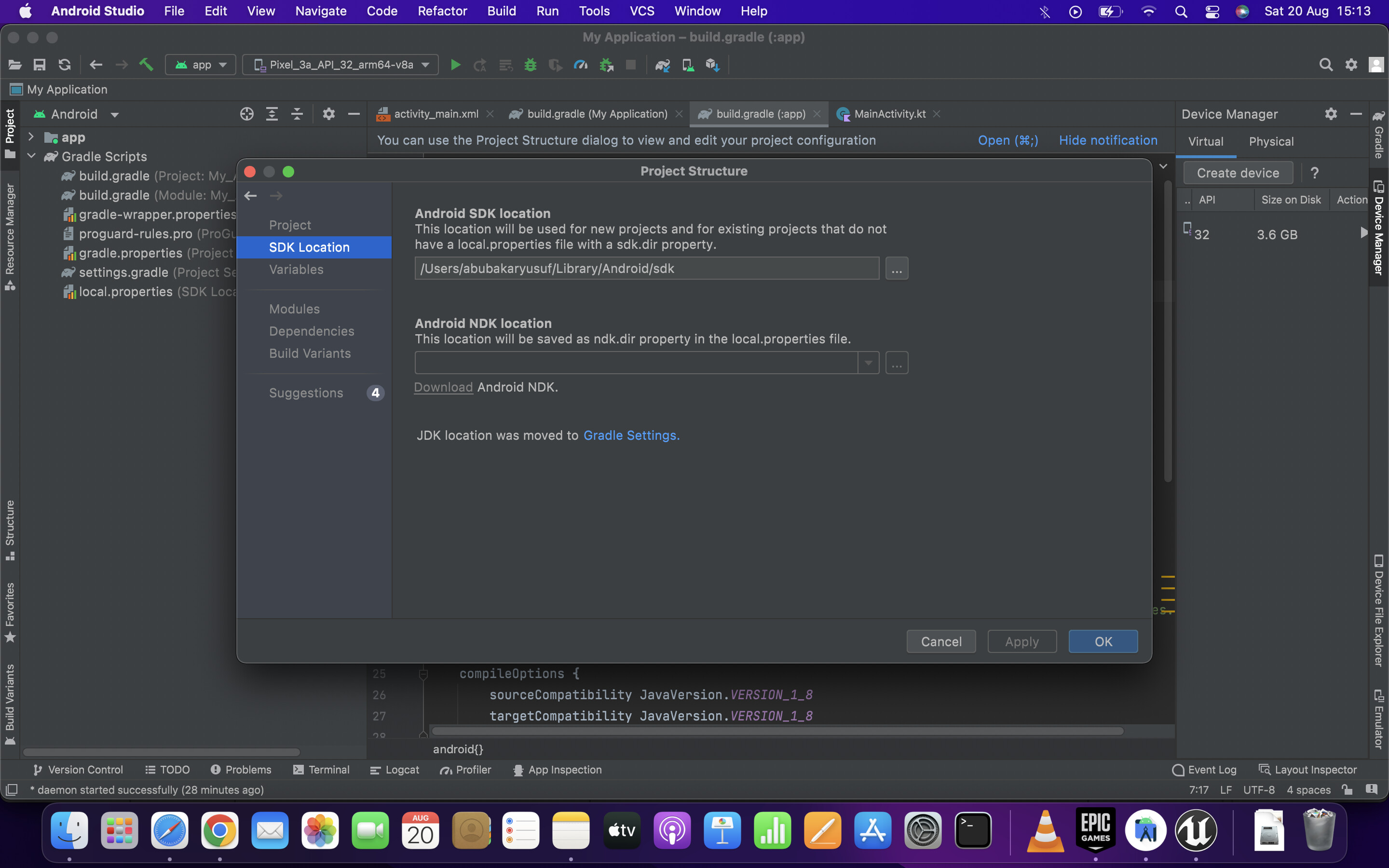 Packaging failed - Ask - GameDev.tv