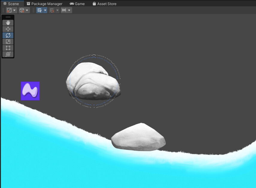 Weird Issue: Axis and Adjustor from selected object not displaying properly - Ask - GameDev.tv