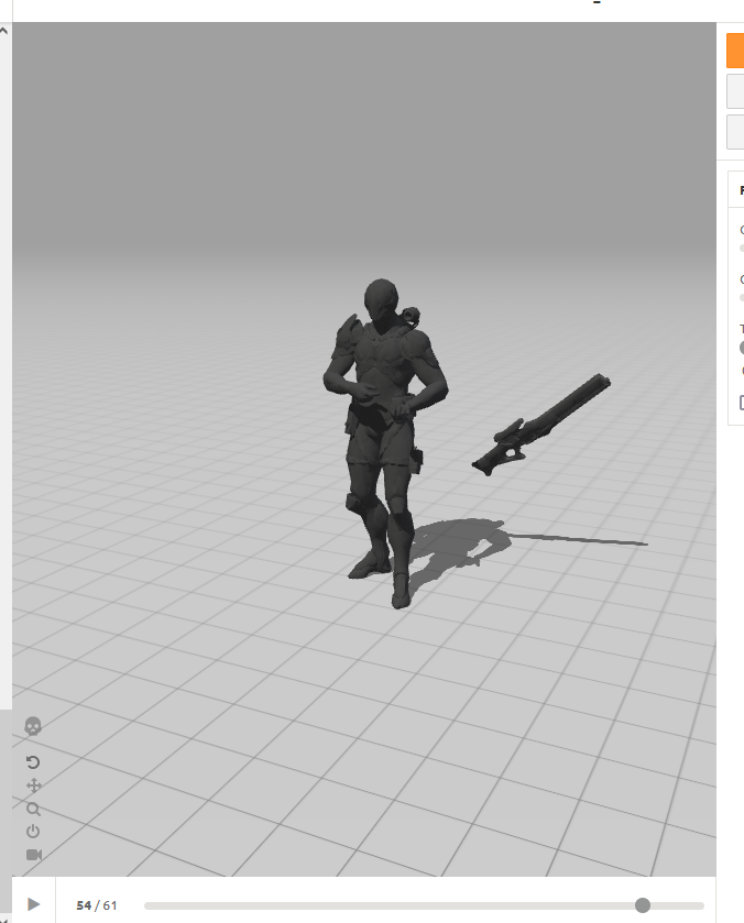 Any ideas why Mixamo shooter assets have a strange offset transform on gun? - Ask - GameDev.tv