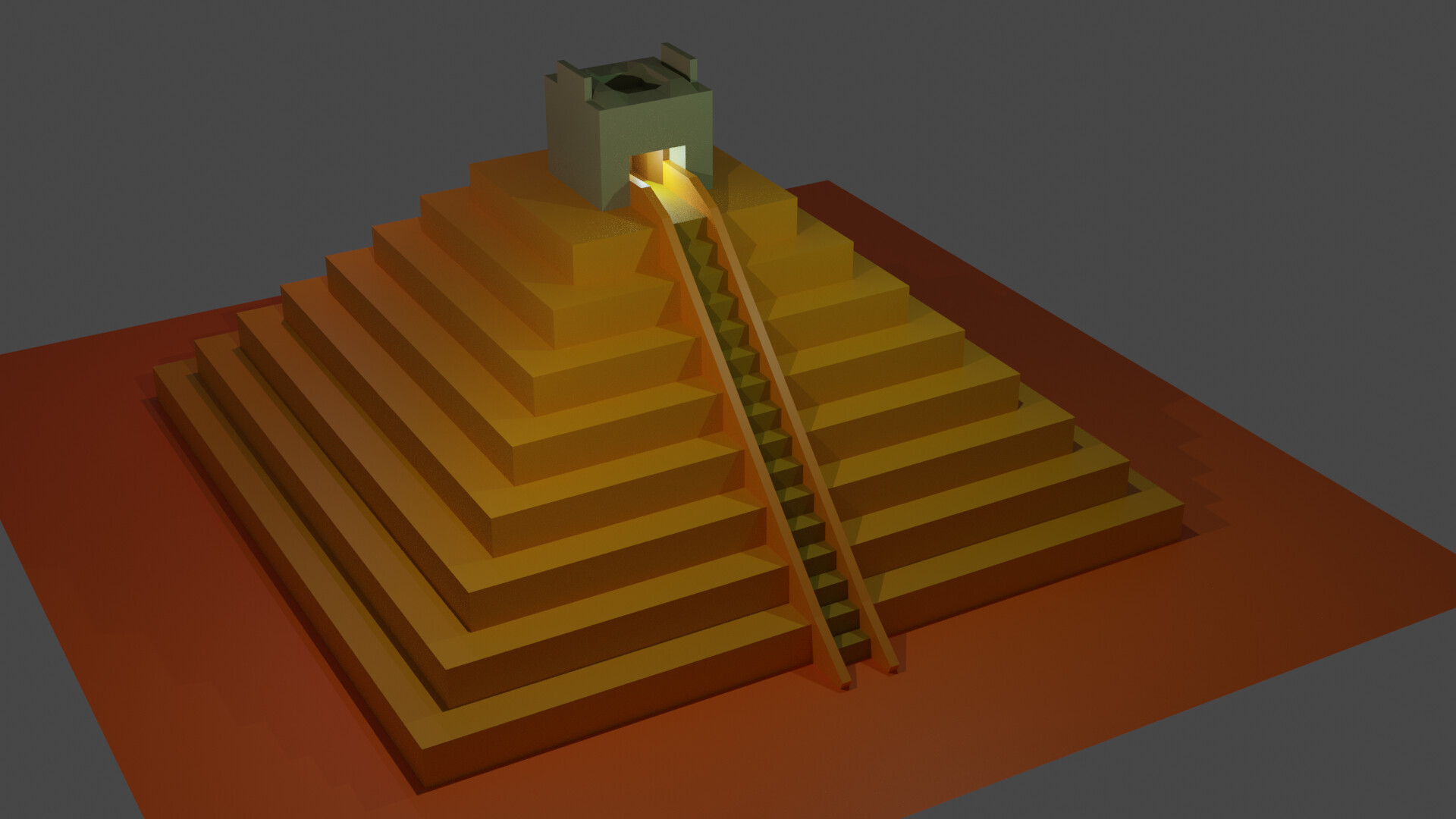 My Rendered Pyramid - Show - GameDev.tv