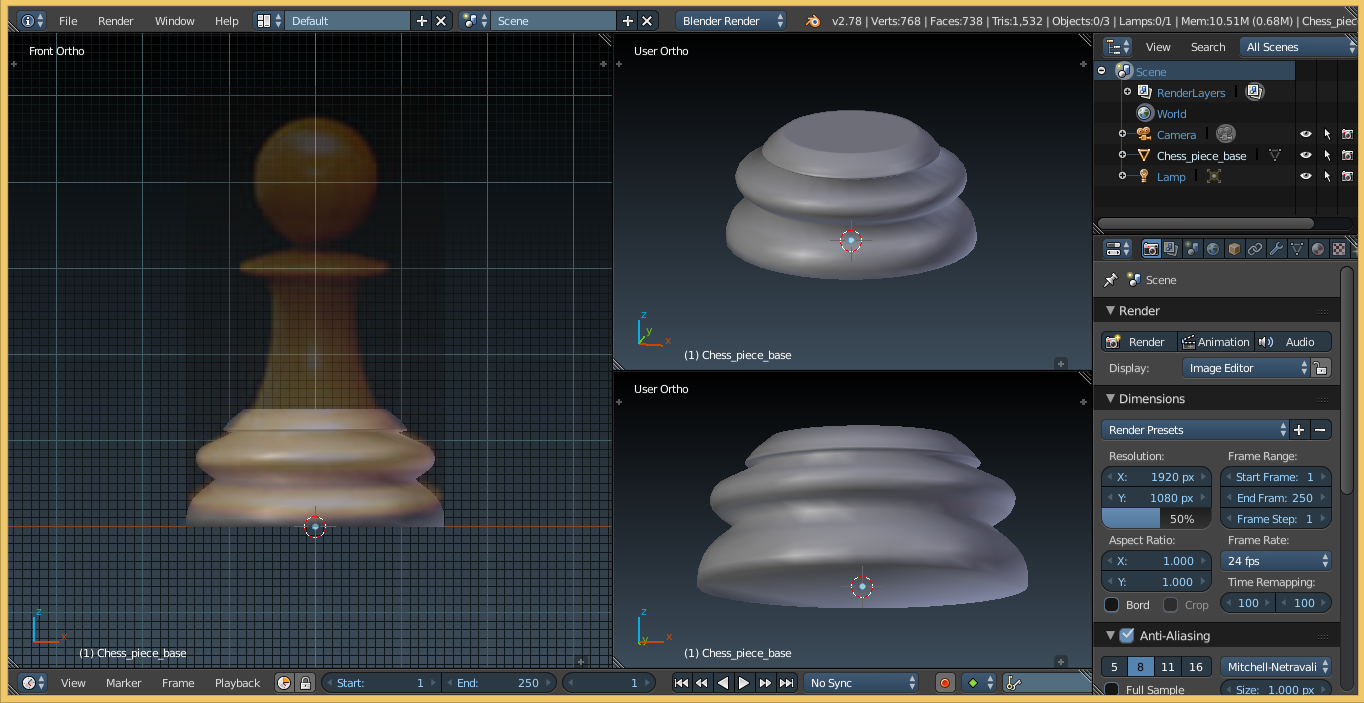 My Chess Piece Base - Talk - GameDev.tv