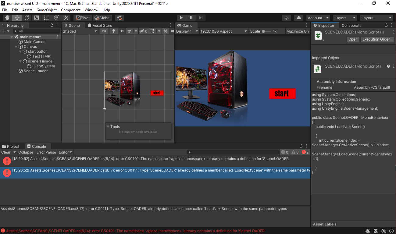 Scene loader - Ask - GameDev.tv