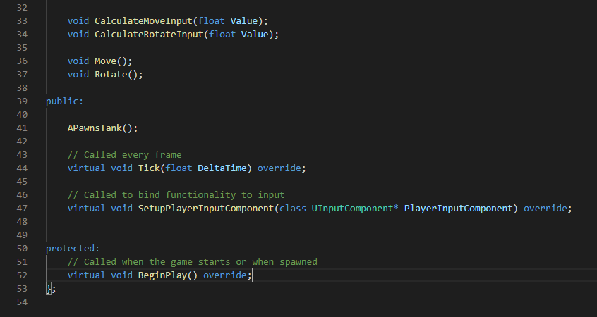 ToonTanks Compile error C2027 - Ask - GameDev.tv