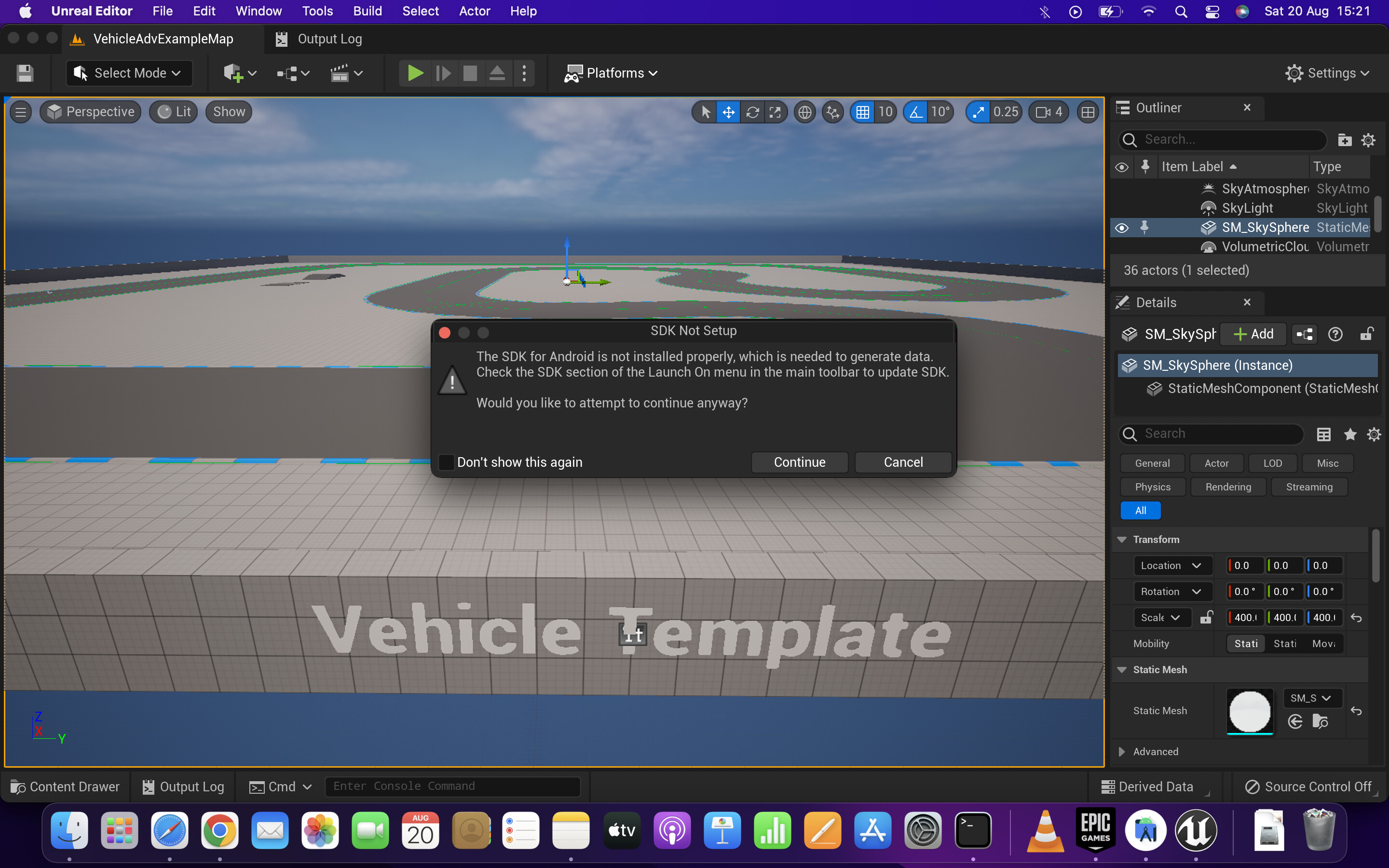 Packaging failed - Ask - GameDev.tv