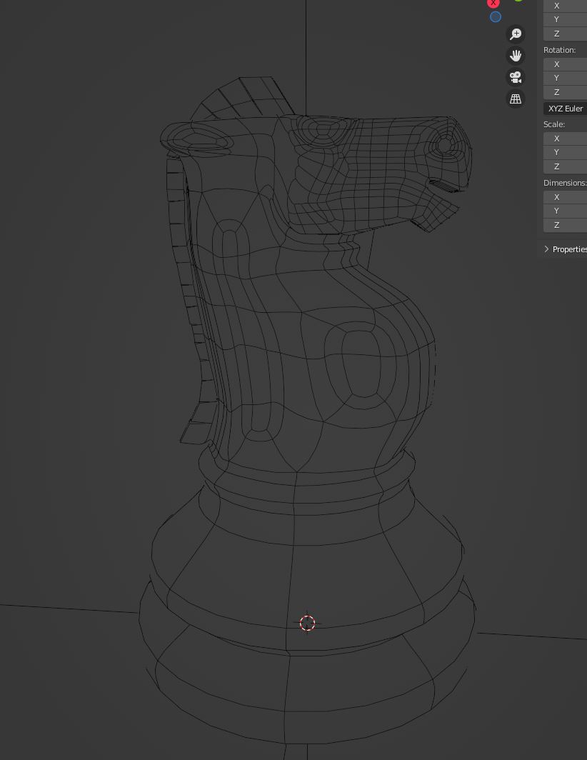 Mirror modifier challenge knight - Show - GameDev.tv