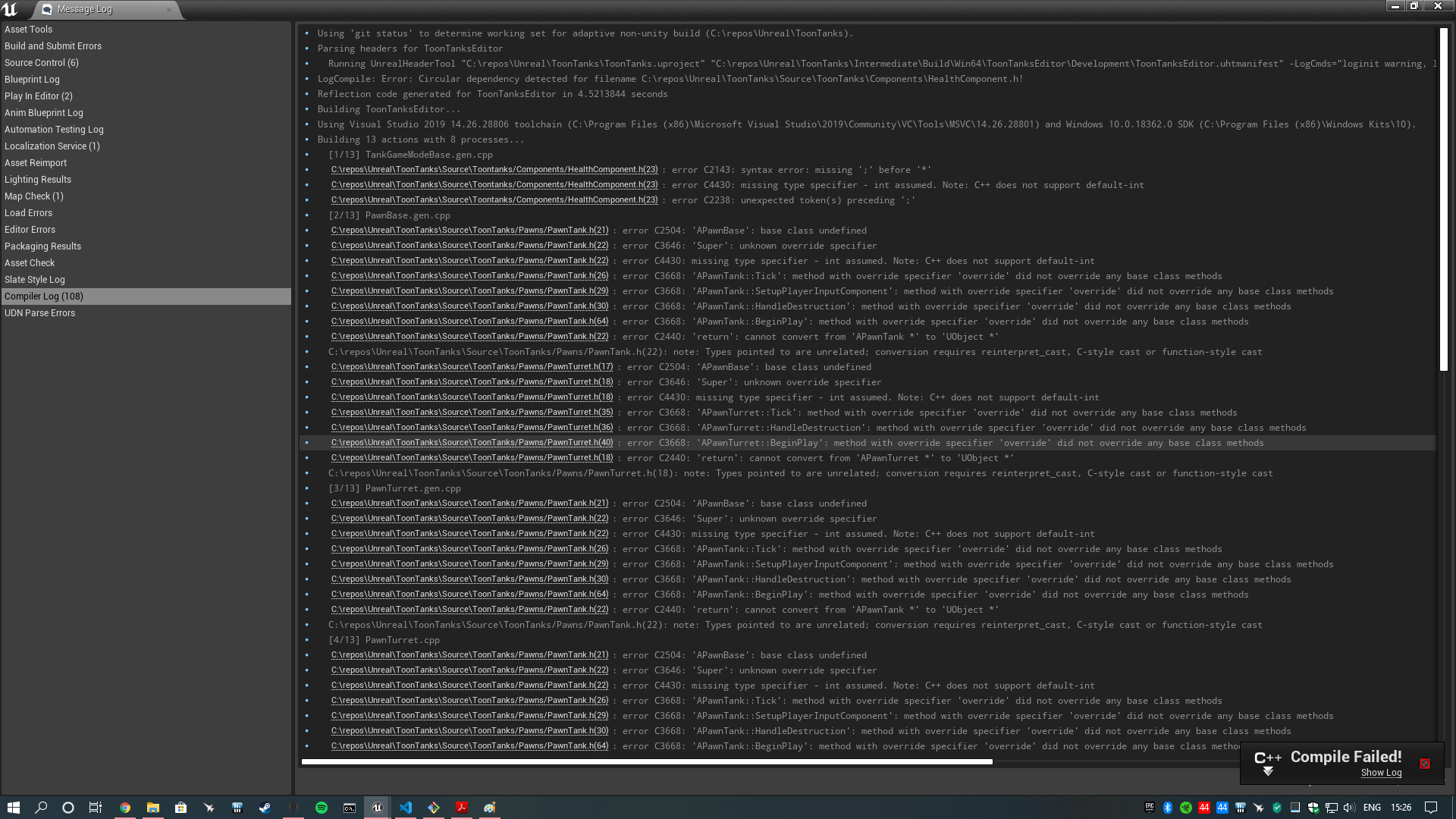 Strange multiple compiler errors while including a header file - Ask - GameDev.tv