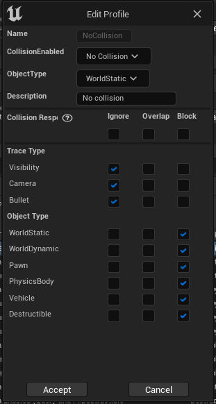 Why does the new Trace Channel I create not get saved to the config - Ask - GameDev.tv