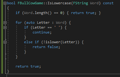 IsLowercase() - Talk - GameDev.tv