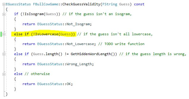 My Solution for IsLowercase() - Talk - GameDev.tv
