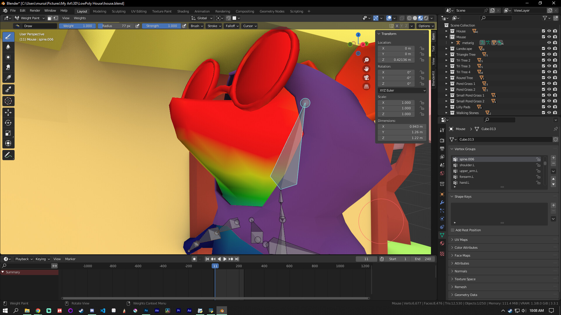 Need help with accessory rigging - Ask - GameDev.tv