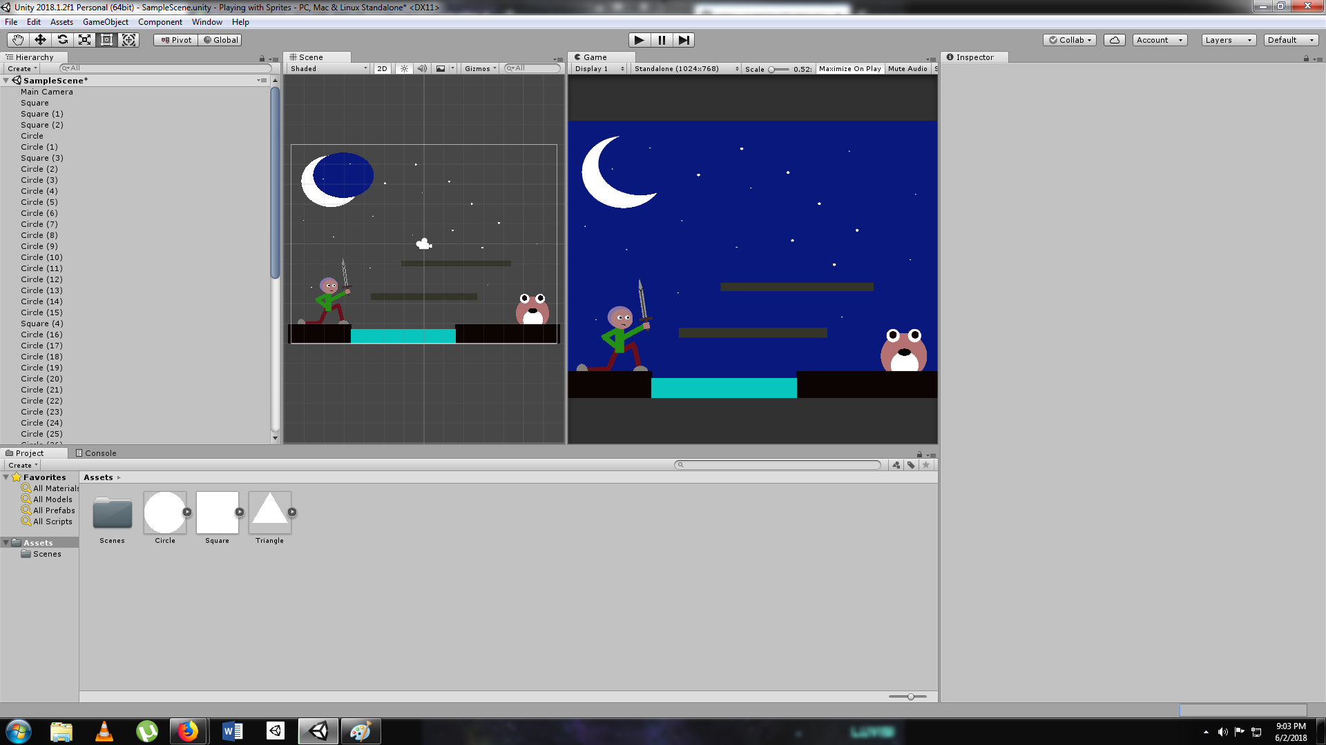 My scene for Text101 - Talk - GameDev.tv