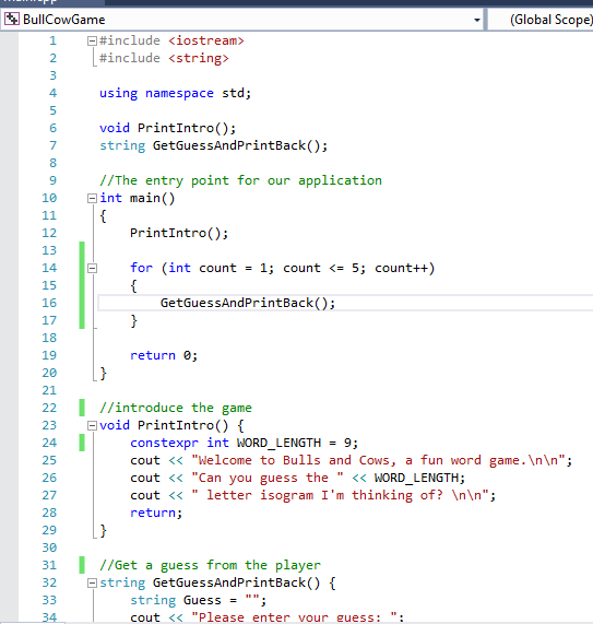 My For Loop screenshot - Talk - GameDev.tv