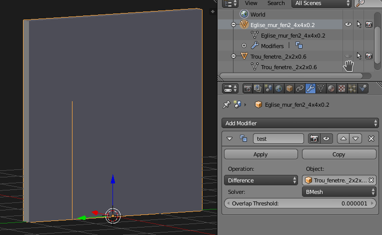 The Boolean modifier on Difference to "open" an object - Talk - GameDev.tv
