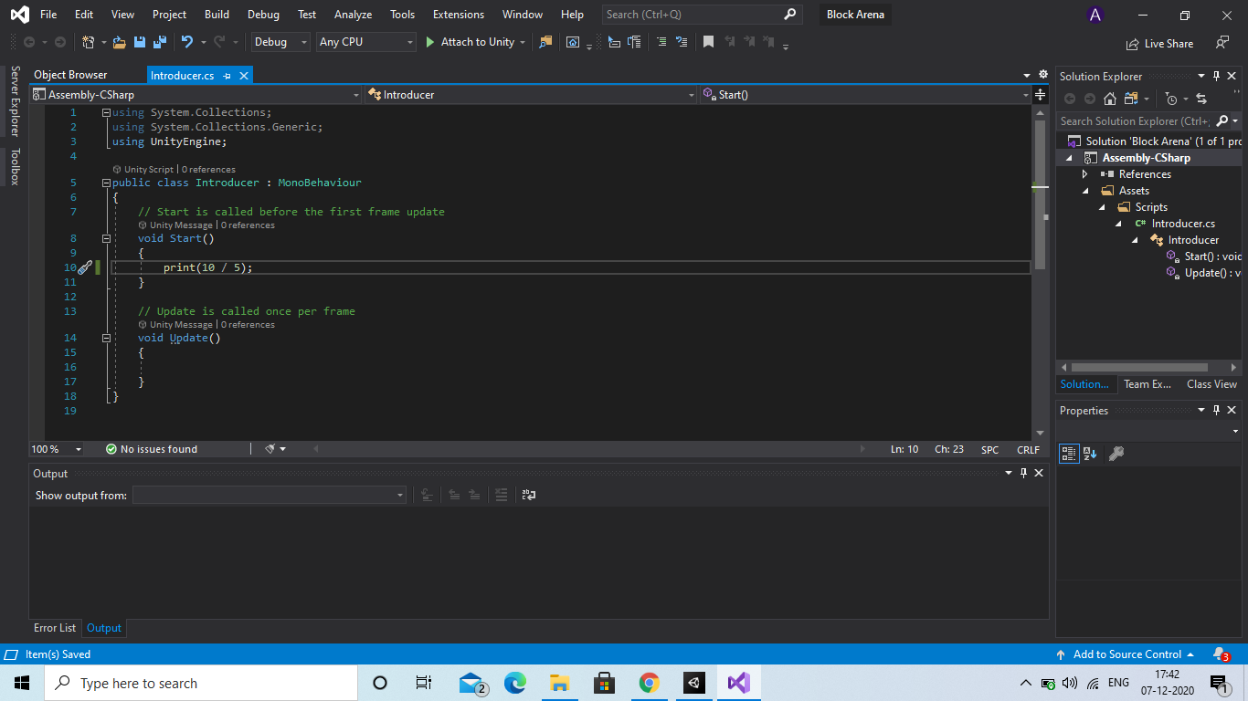 C# code errors - Ask - GameDev.tv