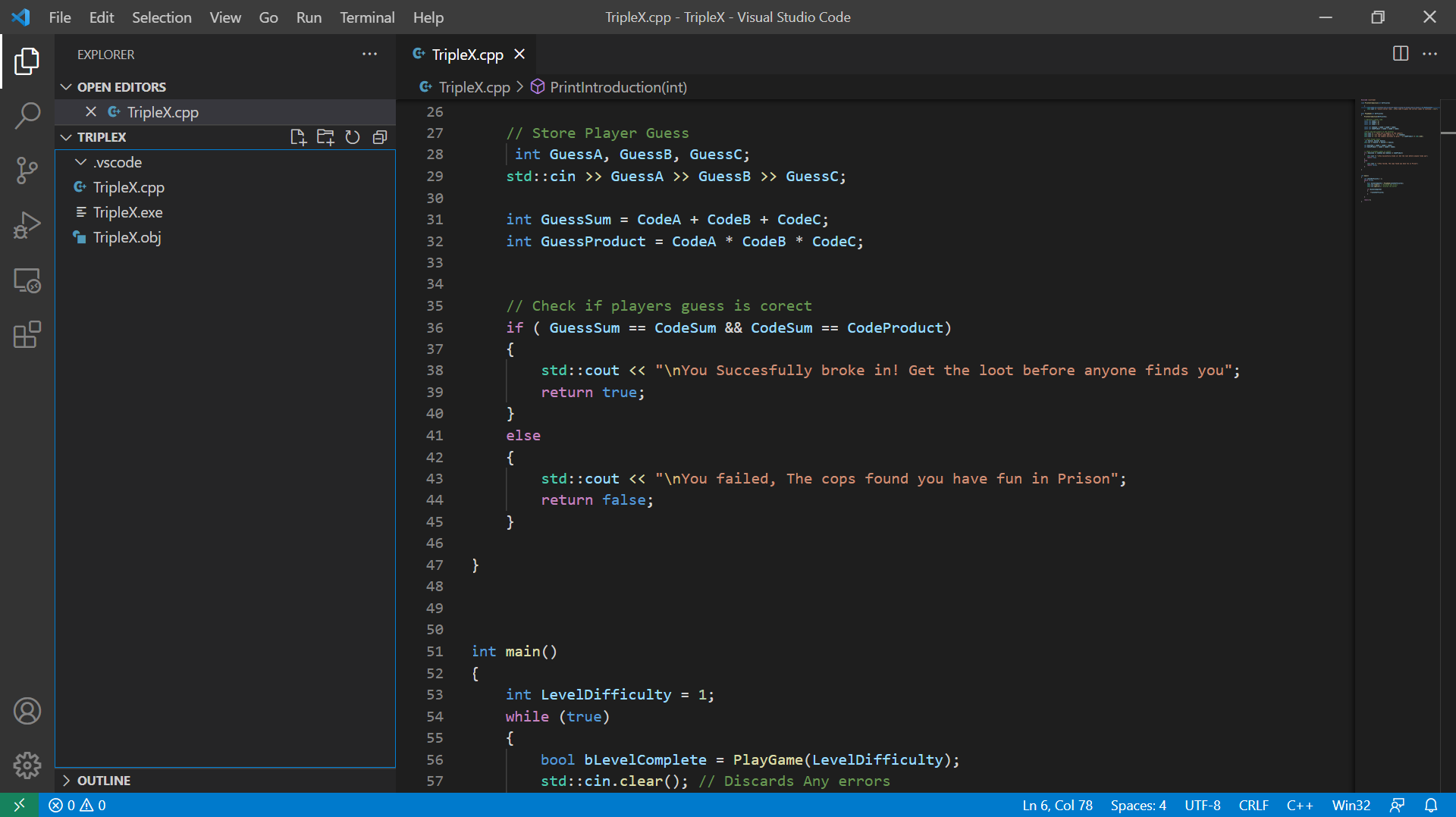 My code doesn't have any errors but isn't working - Ask - GameDev.tv