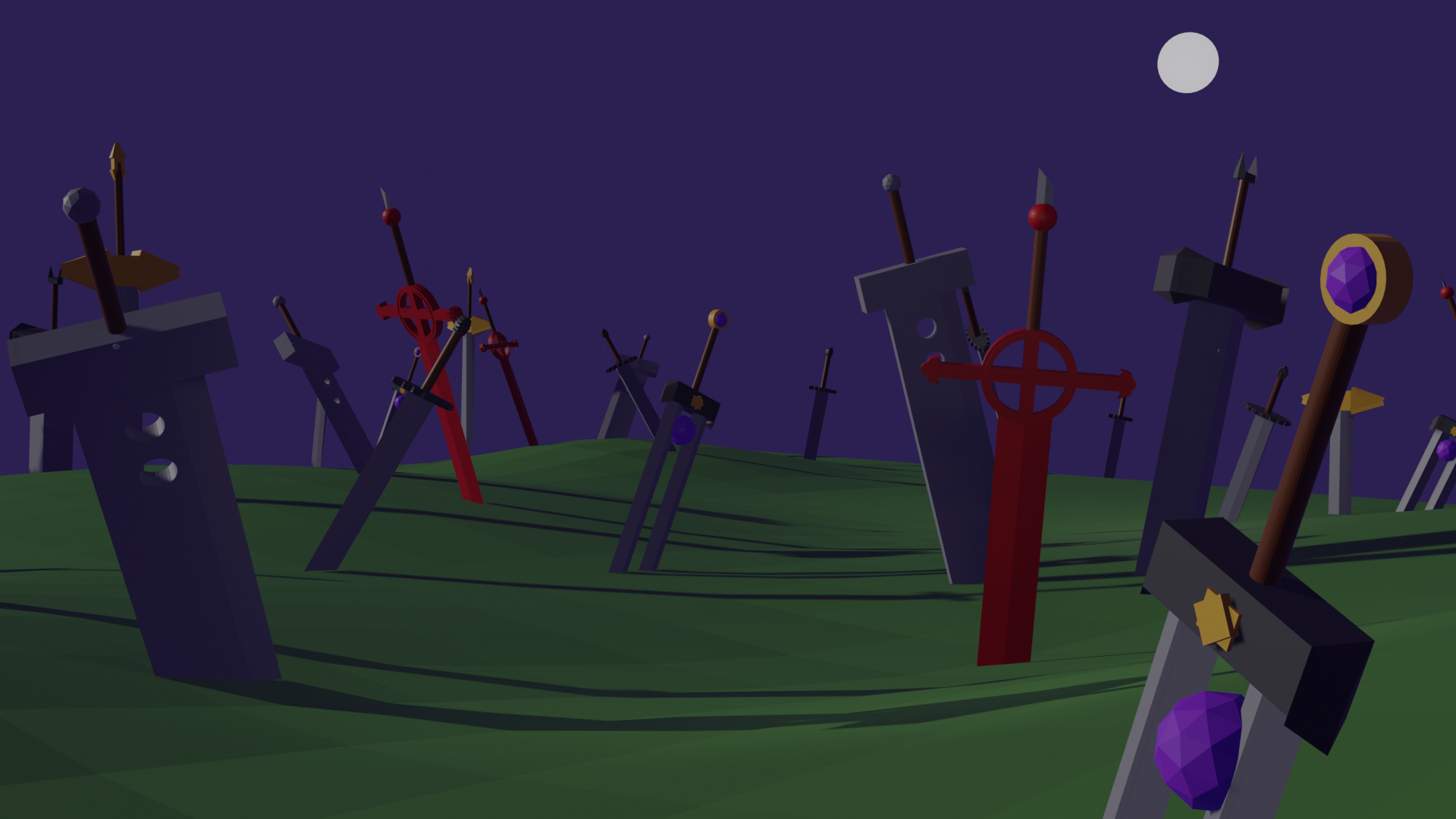 Mid Section 2 Challenge Field of Swords - Show - GameDev.tv