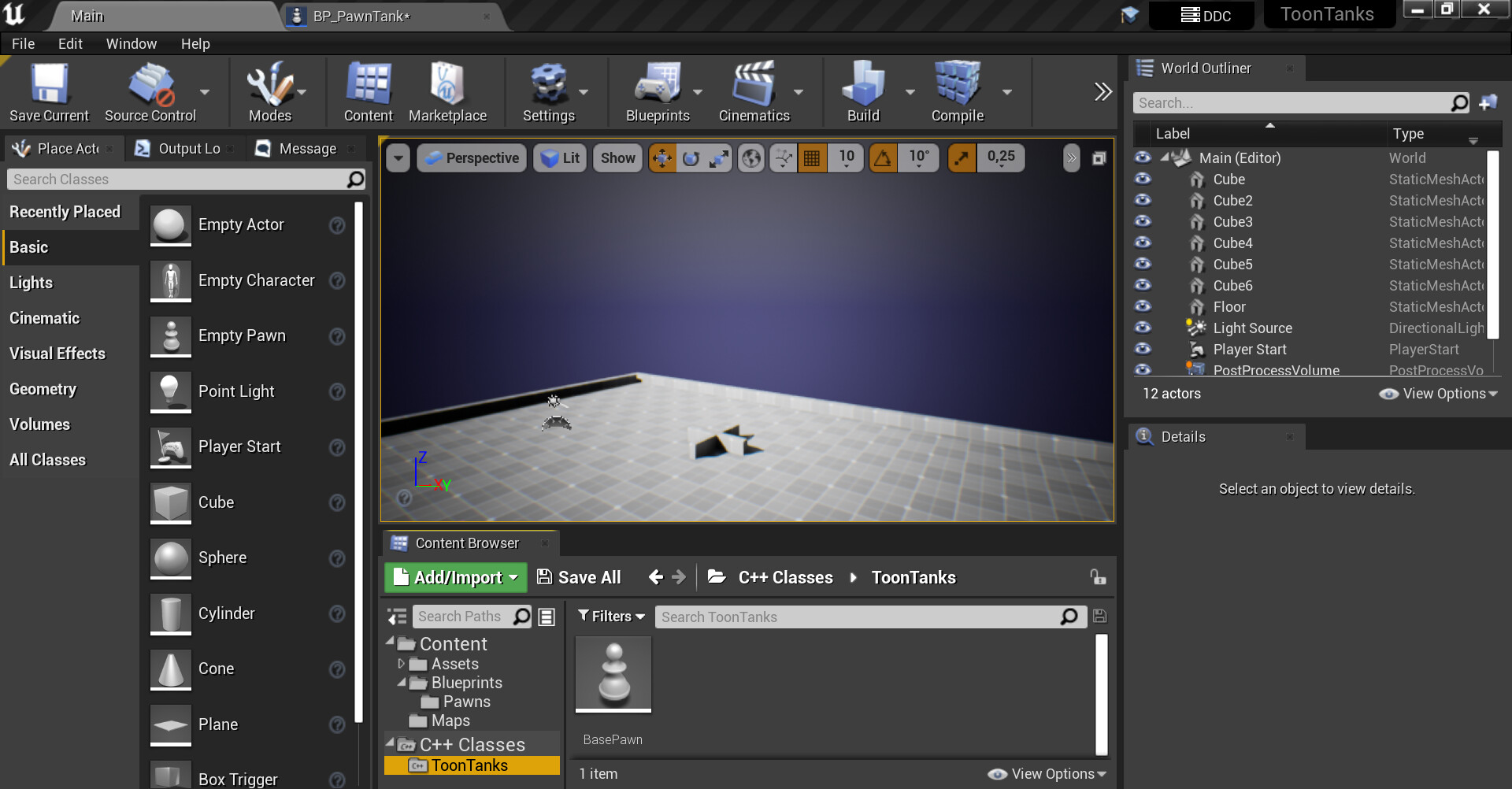 I Am Stuck On Making A Blueprint class that is derived from a C++ class - Ask - GameDev.tv