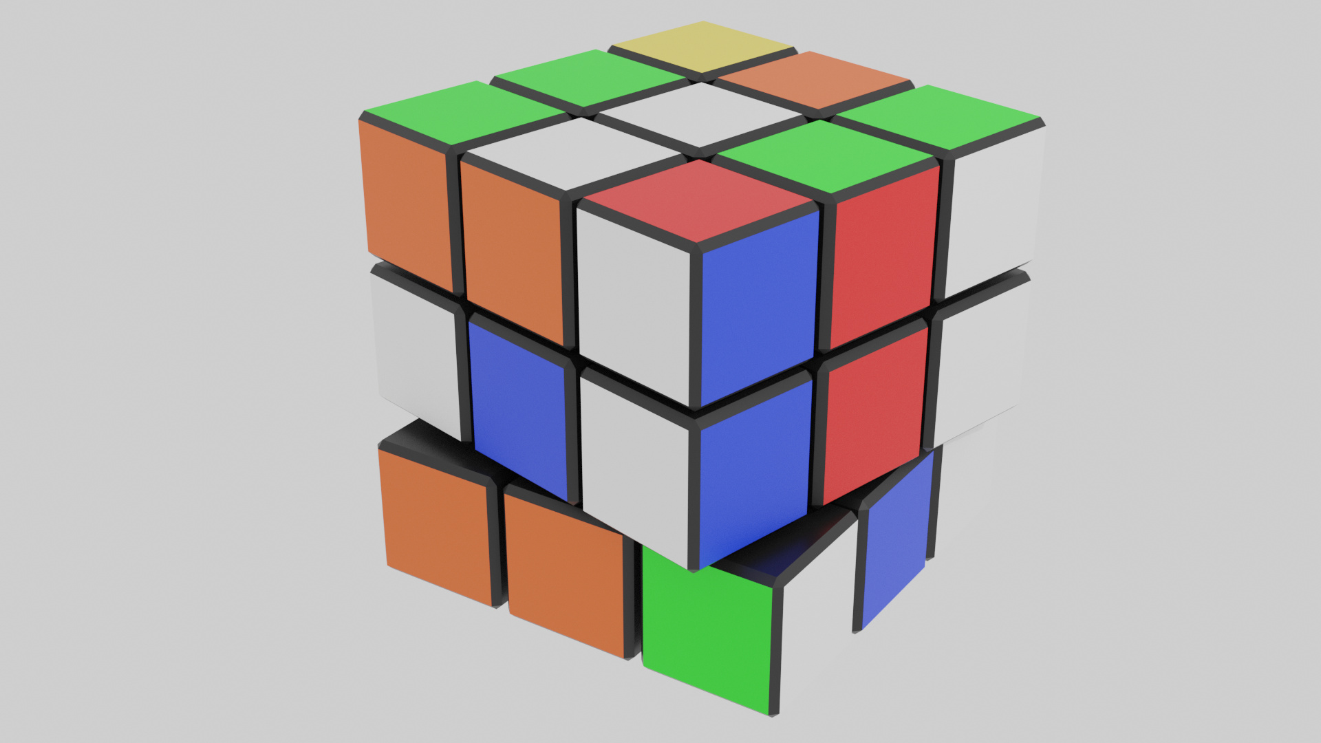 Rubik's Cube [Assigned Materials Challenge] - Show - GameDev.tv