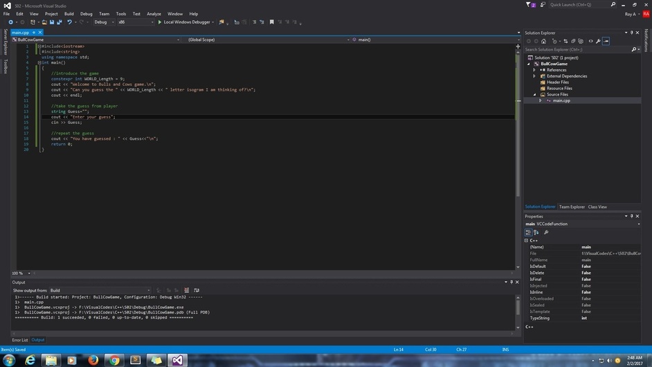 Lecture 16 Screenshot - Talk - GameDev.tv