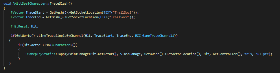 Line Trace Sword w/ AnimNotifyState - Ask - GameDev.tv