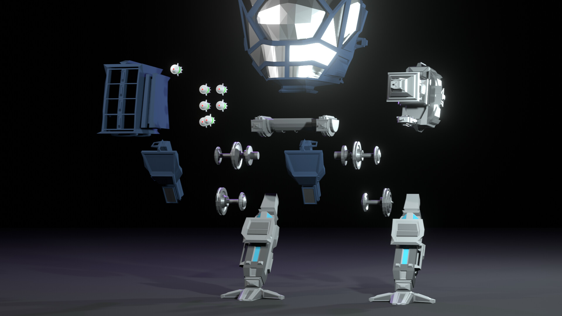 Modular Vehicles and Mech Model - Show - GameDev.tv
