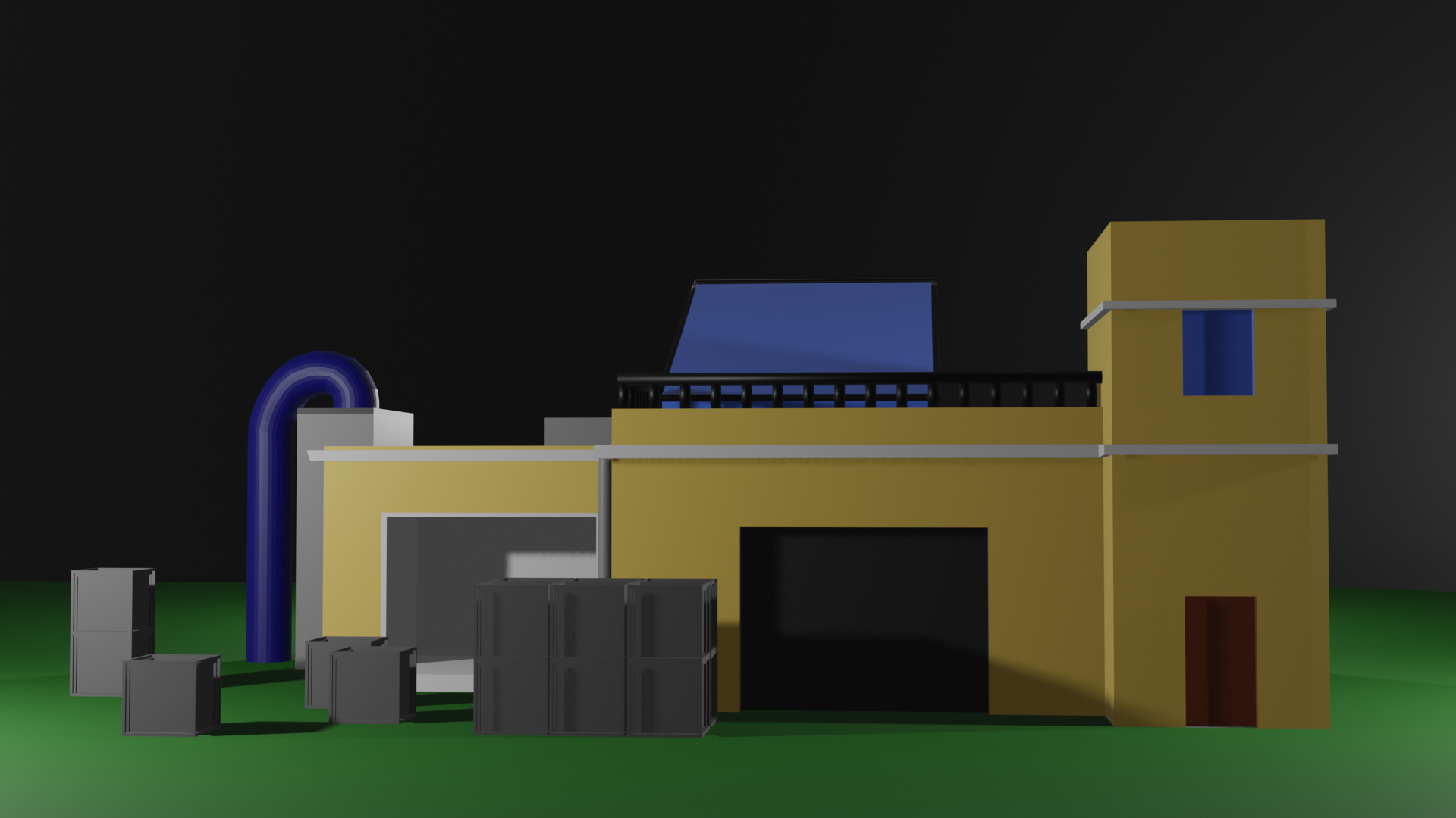 Low poly factory - Show - GameDev.tv