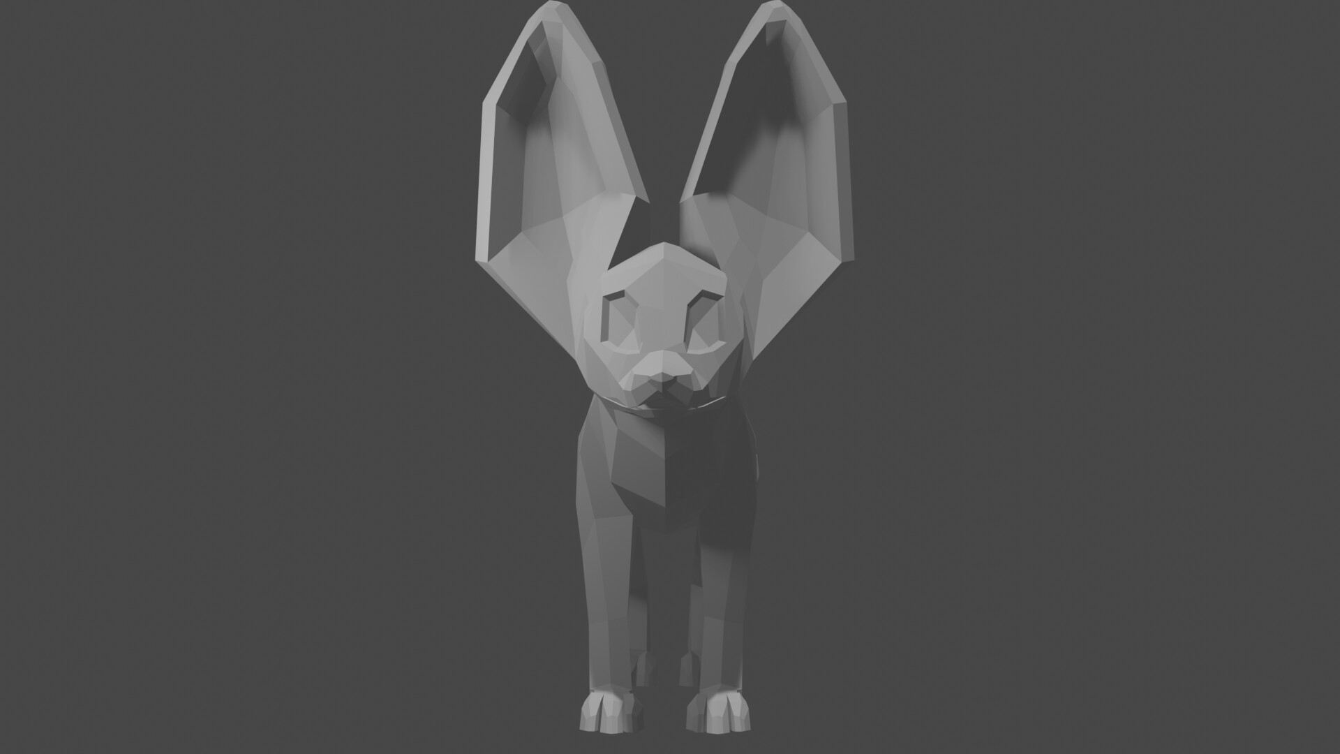 Creative Low-poly Model Fennec - Show - GameDev.tv