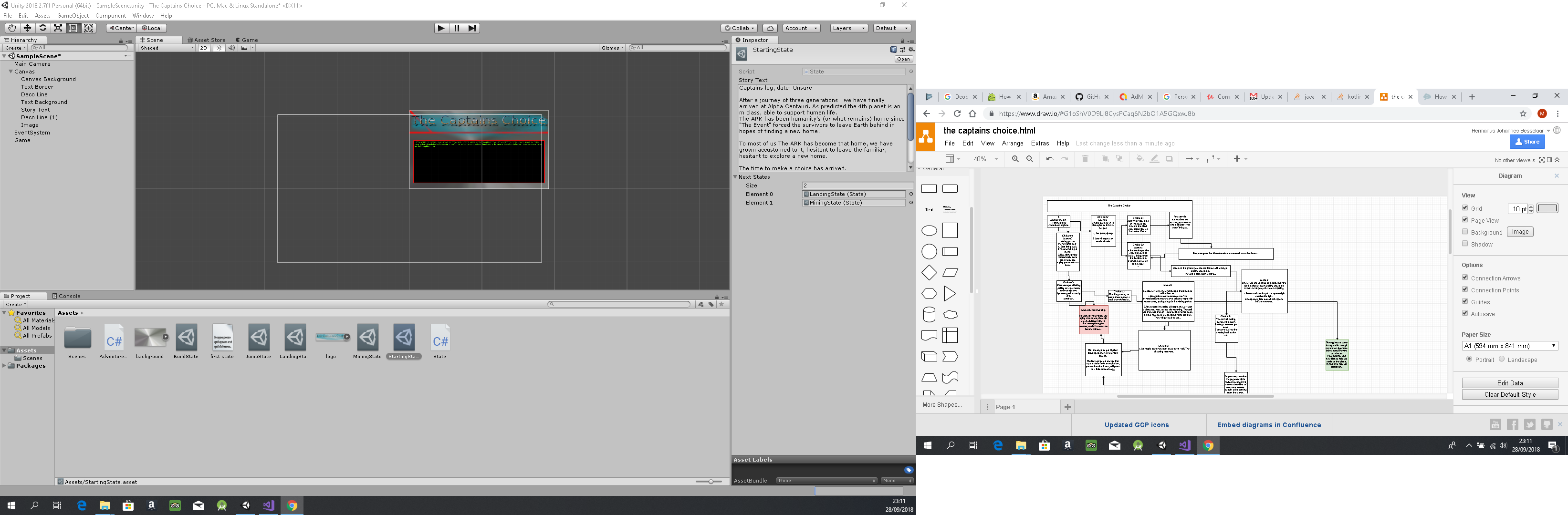 S03 Text101 state graph - Talk - GameDev.tv
