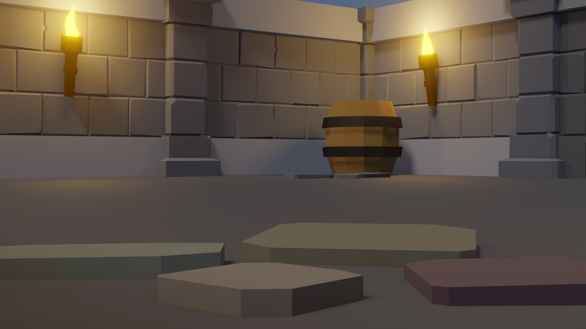 Final Dungeon for Modular Asset section - Show - GameDev.tv