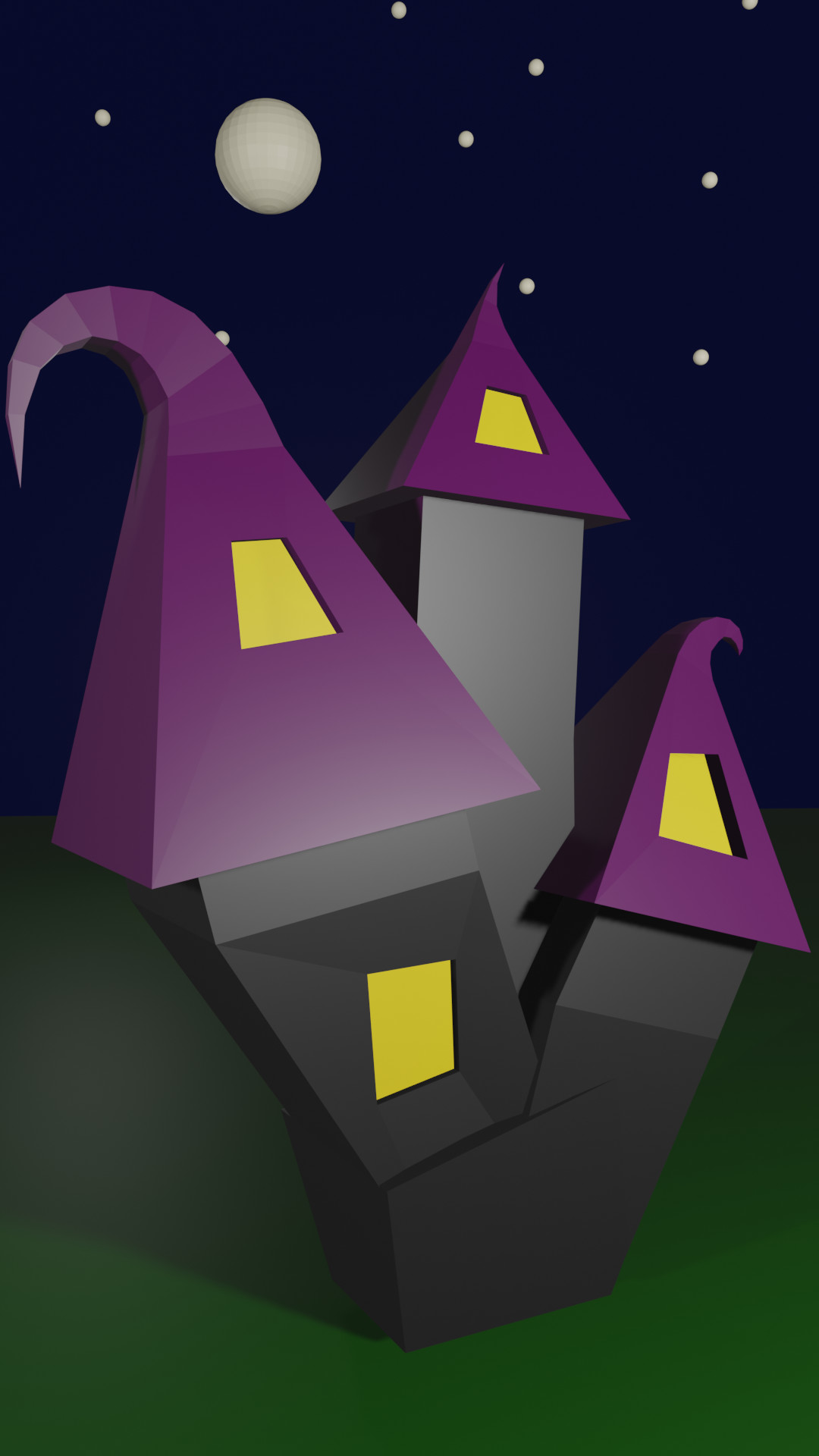 Extrusion challange: Witch house - Show - GameDev.tv