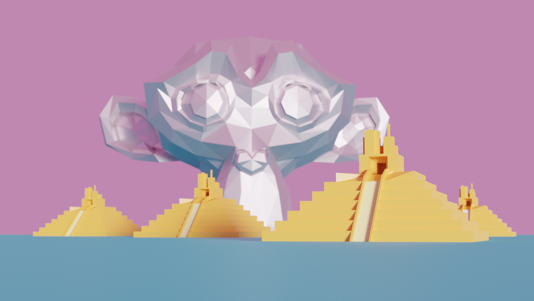 L39 Mayan pyramid (Suzanne is watching you) - Show - GameDev.tv
