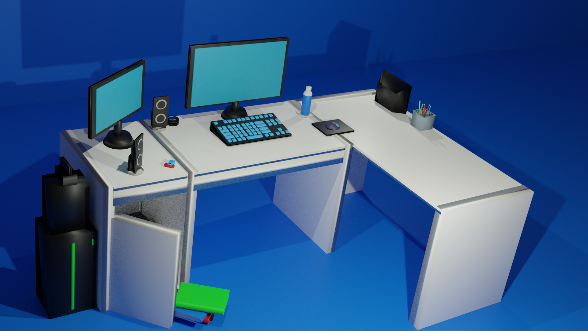 Modelling Wrap Up Challenge- My IRL Setup :D - Show - GameDev.tv