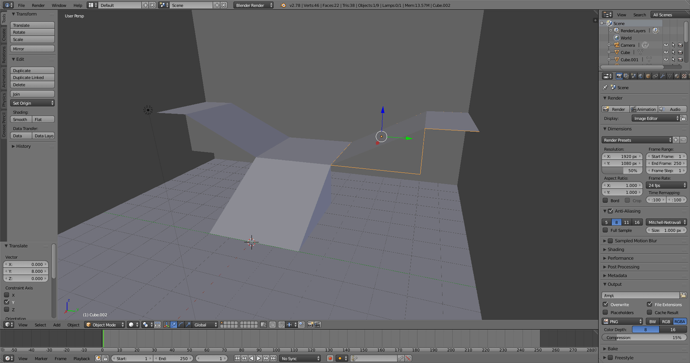That time I used primitives to recreate the main hall of the Arklay Mansion. Sort of - Talk ...
