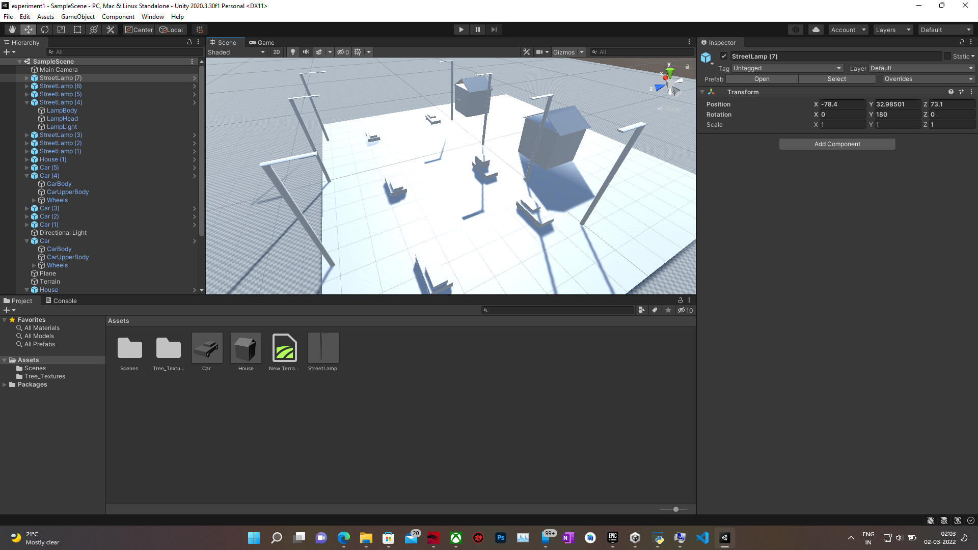 First Sample Scene - Show - GameDev.tv
