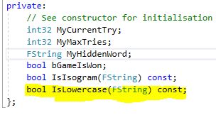 My Solution for IsLowercase() - Talk - GameDev.tv