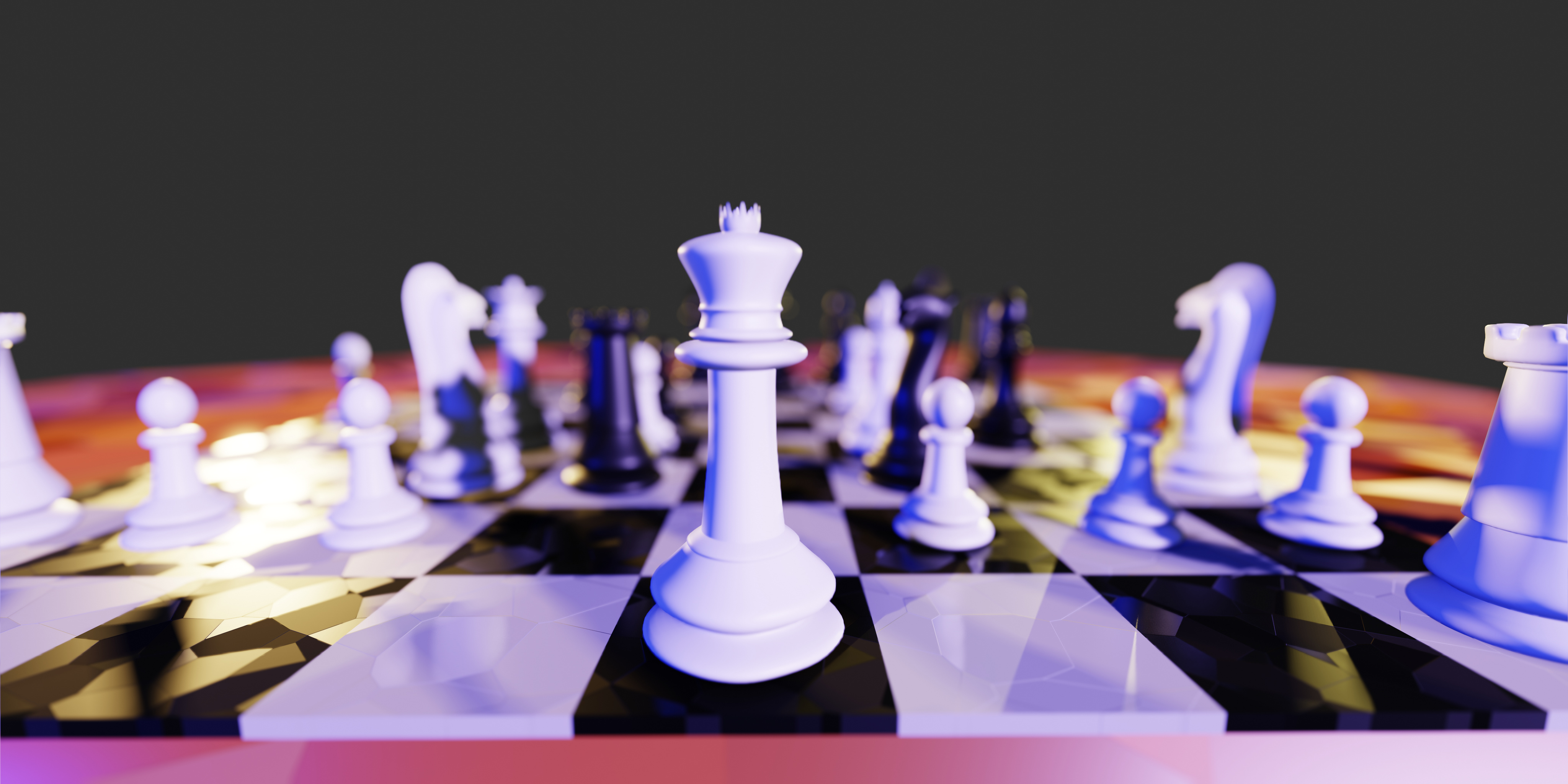 CHess scene with depth of field - Show - GameDev.tv