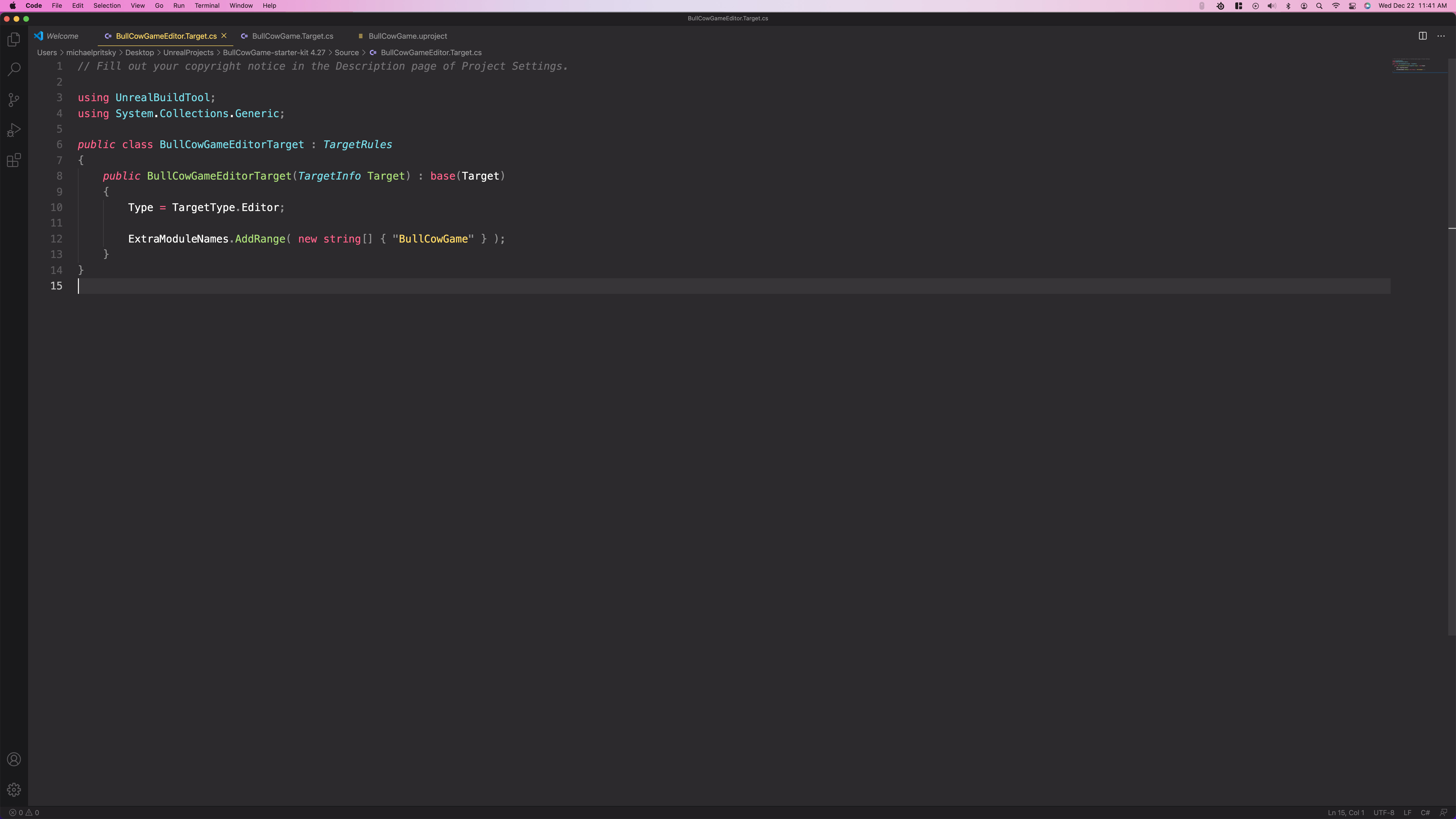 Bull Cow Game not compiling - Ask - GameDev.tv