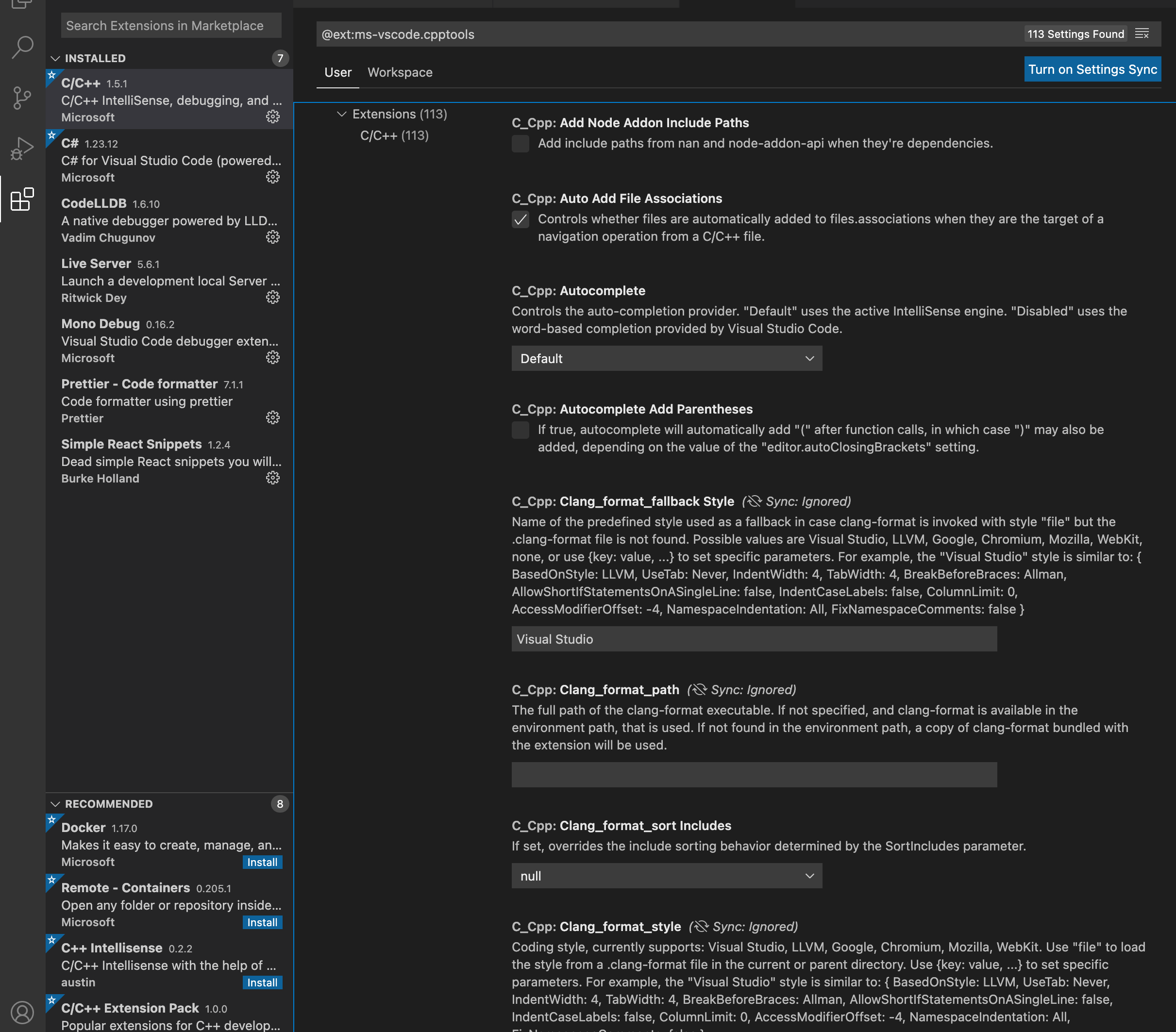 "VS Code Intellisense Fix" broke my VS Code - Ask - GameDev.tv