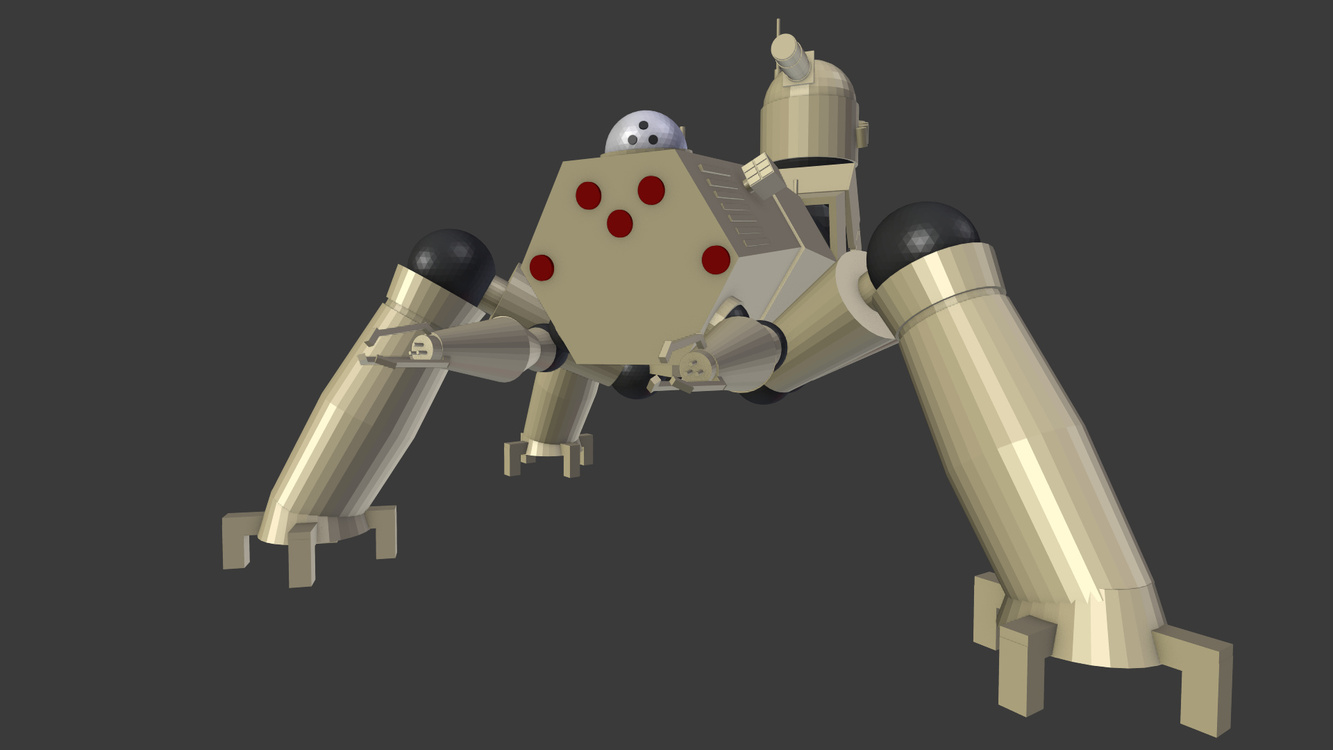 HAW-206 Multiped Tank (From Ghost in the Shell) - Talk - GameDev.tv